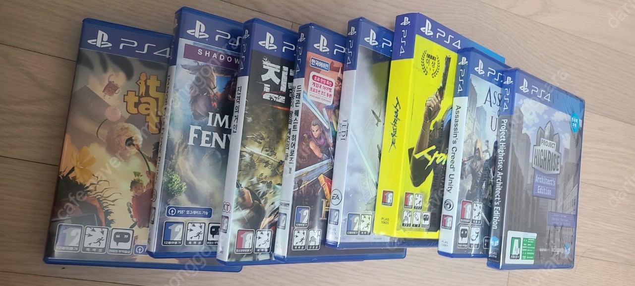 Ps4 잇테이크투 스타워즈 이모탈피닉스 진격의거인 어쎄신크리드유니티 등 플레이스테이션 중고나라